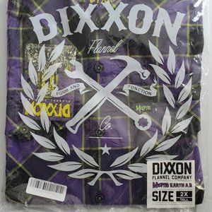 DIXXON | Shirts | Dixxon Flannel Misfits Collab Earth Ad Limited ...